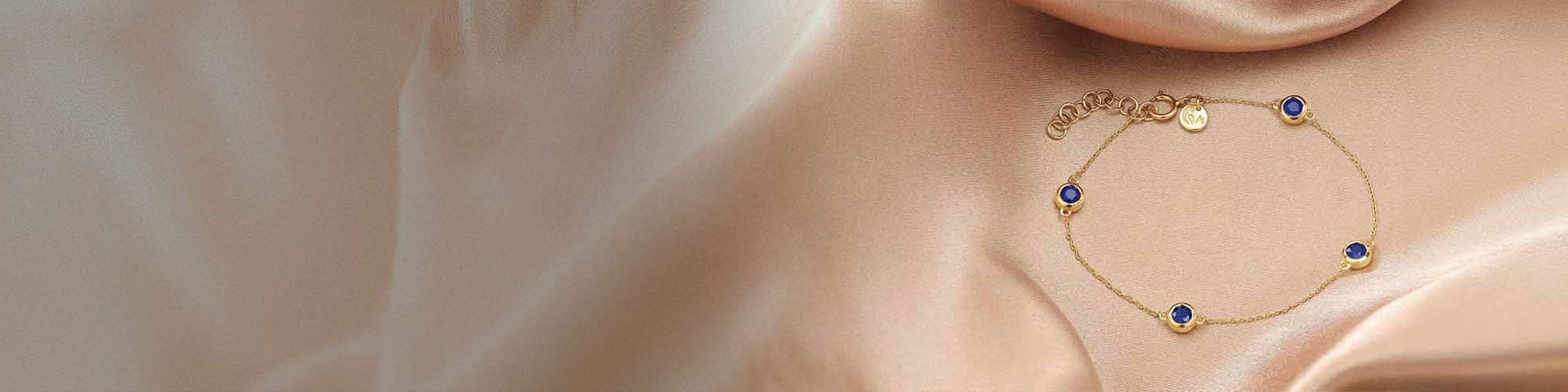 Bracelets Saphir Femme | Or & Argent | Mayuri Paris